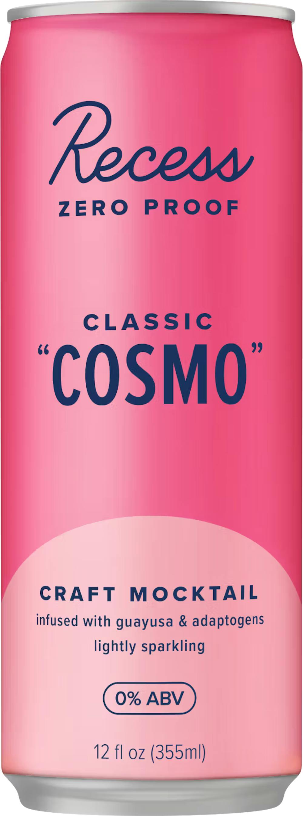 Recess Zero Proof Classic Cosmo Craft Mocktail 12oz :: Non-Alcoholic ...