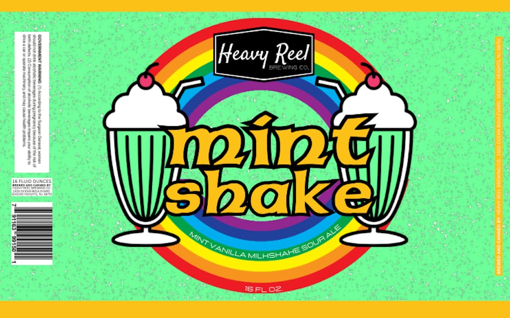 Heavy Reel Brewing Co. Mint Shake Milkshake Sour 16oz :: Sour