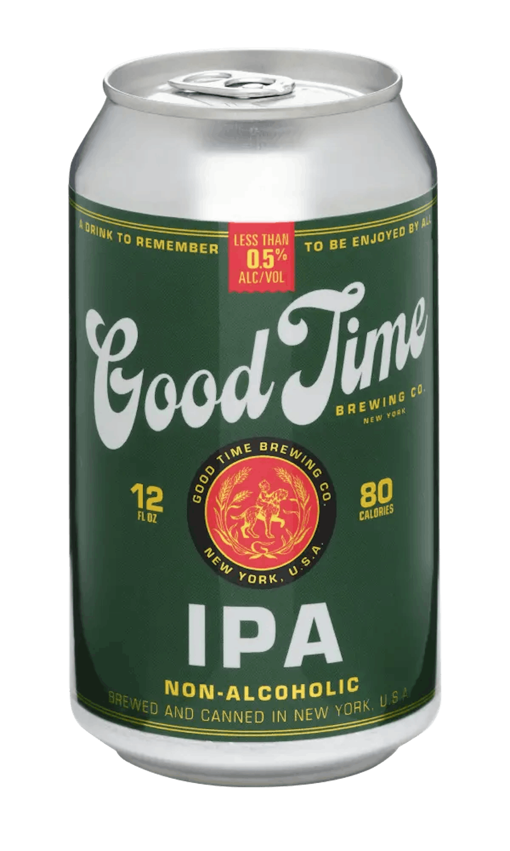 Good Time Brewing Co. Non-Alcoholic IPA 12oz Can :: IPA/DIPA