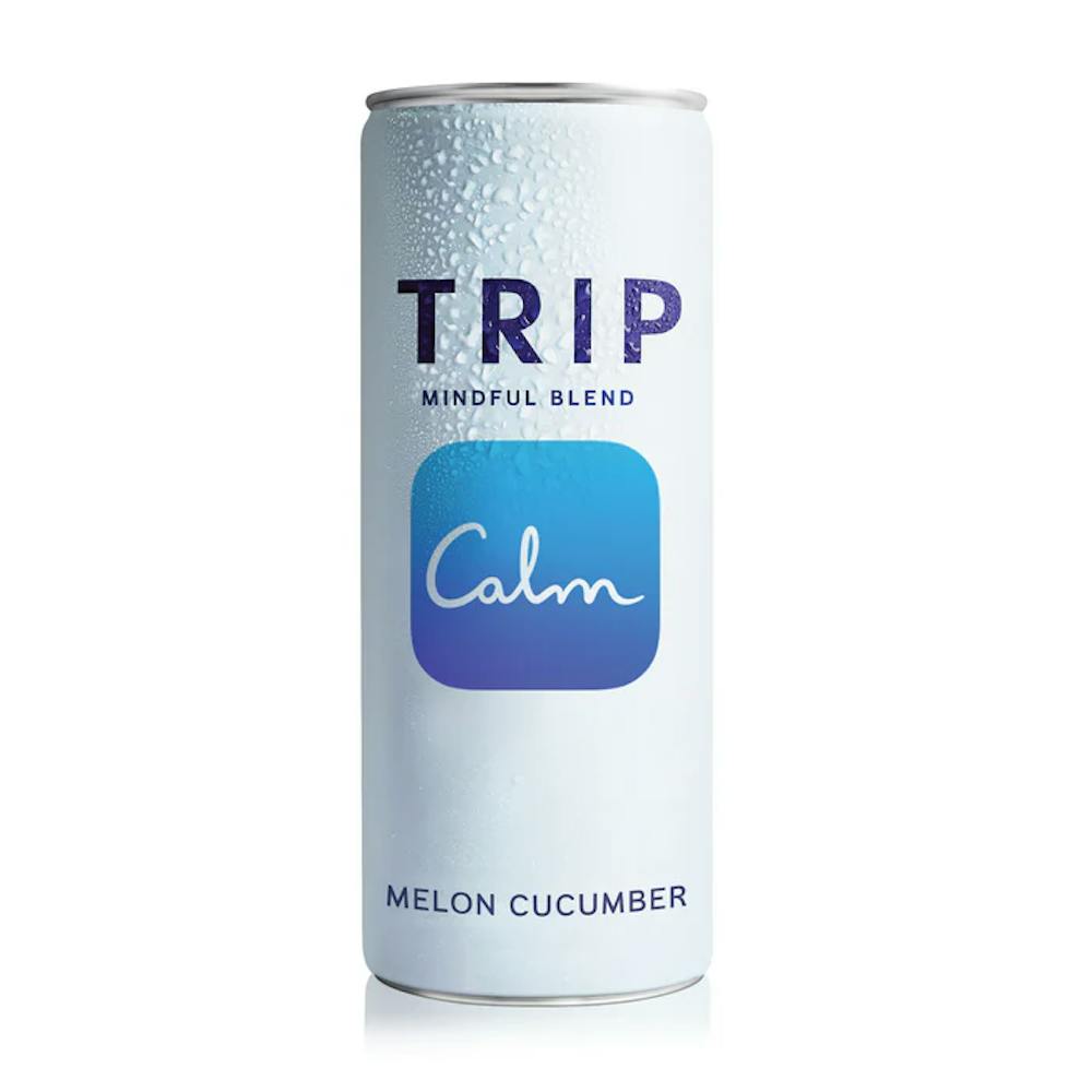 TRIP Mindful Blend Melon Cucumber Botanical Drink 12oz :: Adaptogenic Drinks