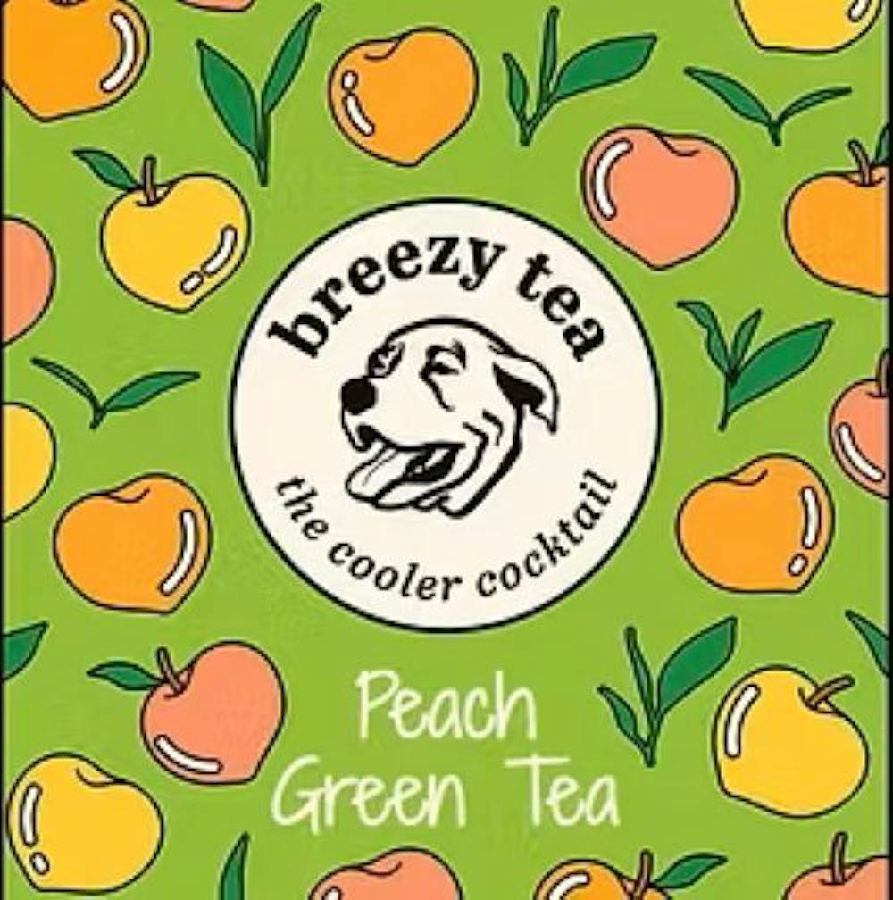 Breezy Tea Hard Peach Green Tea 4-12oz Cans :: Other / Variety Packs