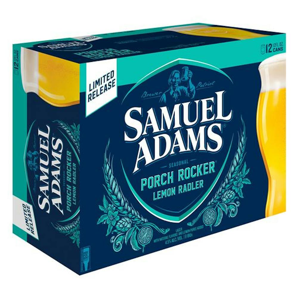Sam Adams Porch Rocker Lemon Radler 12-12oz Cans :: Other / Variety Packs