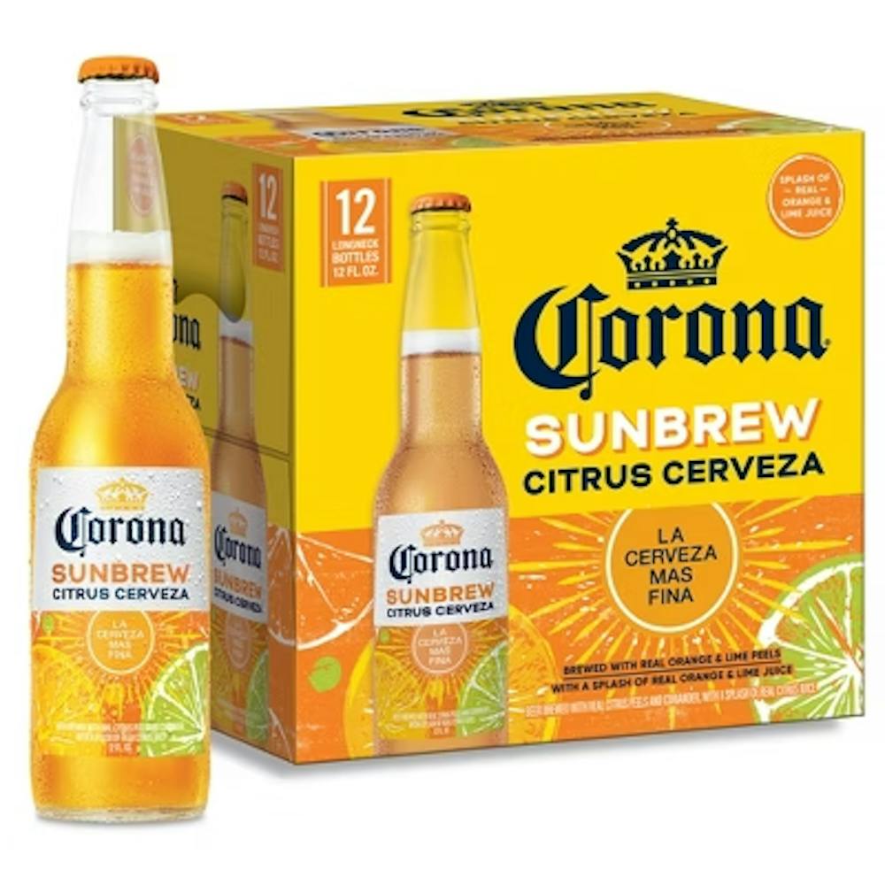 Corona Sunbrew Mexican Lager Citrus Cerveza 12-12oz Bottles :: Pilsner ...