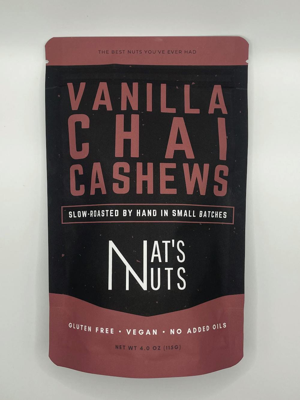 Nat's Nuts Vanilla Chai Cashews 4oz :: Snacks, Chips, Crackers