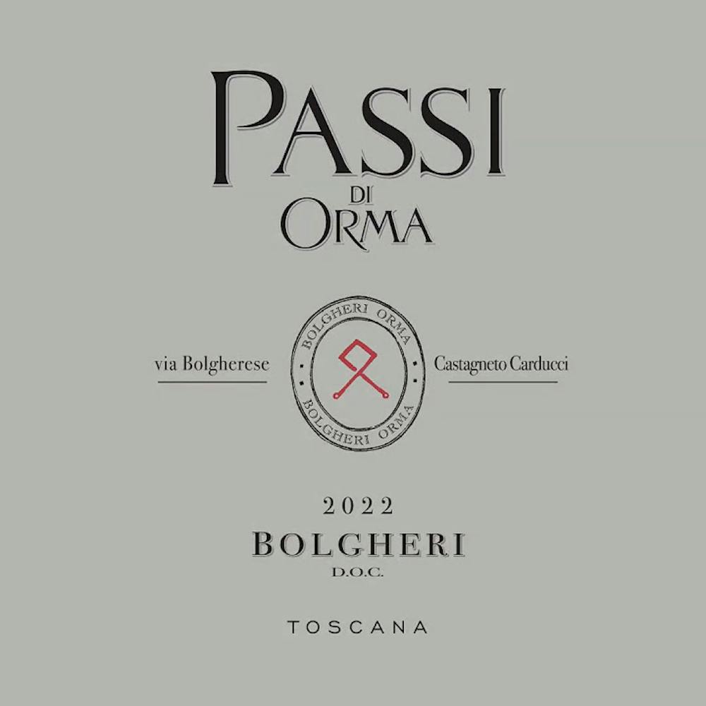 Orma Passi di Orma Toscana Rosso 2022 :: Italian Red