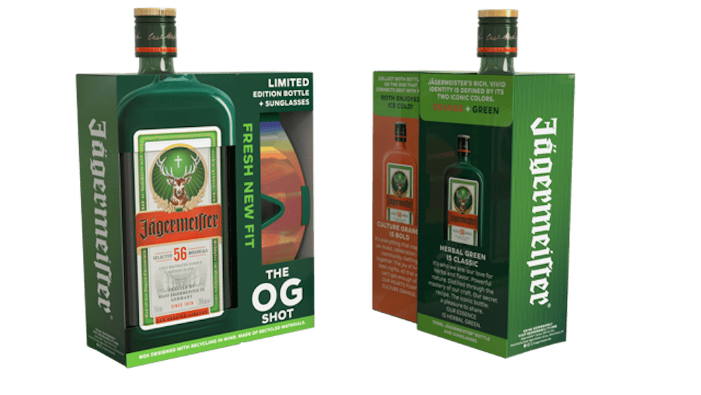 Jagermeister w/ Sunglasses Liqueur 750ml Gift Set :: Aperitifs & Digestifs