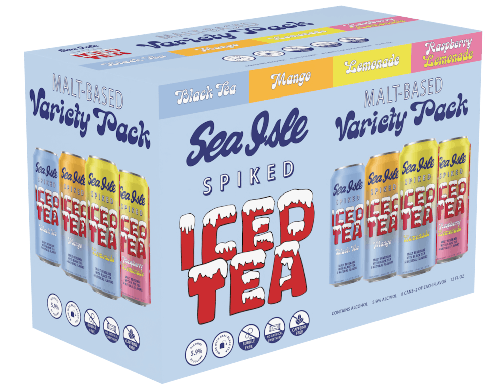 Sea Isle Spiked Ice Tea Variety Pack 12-12oz Cans :: Other / Variety Packs