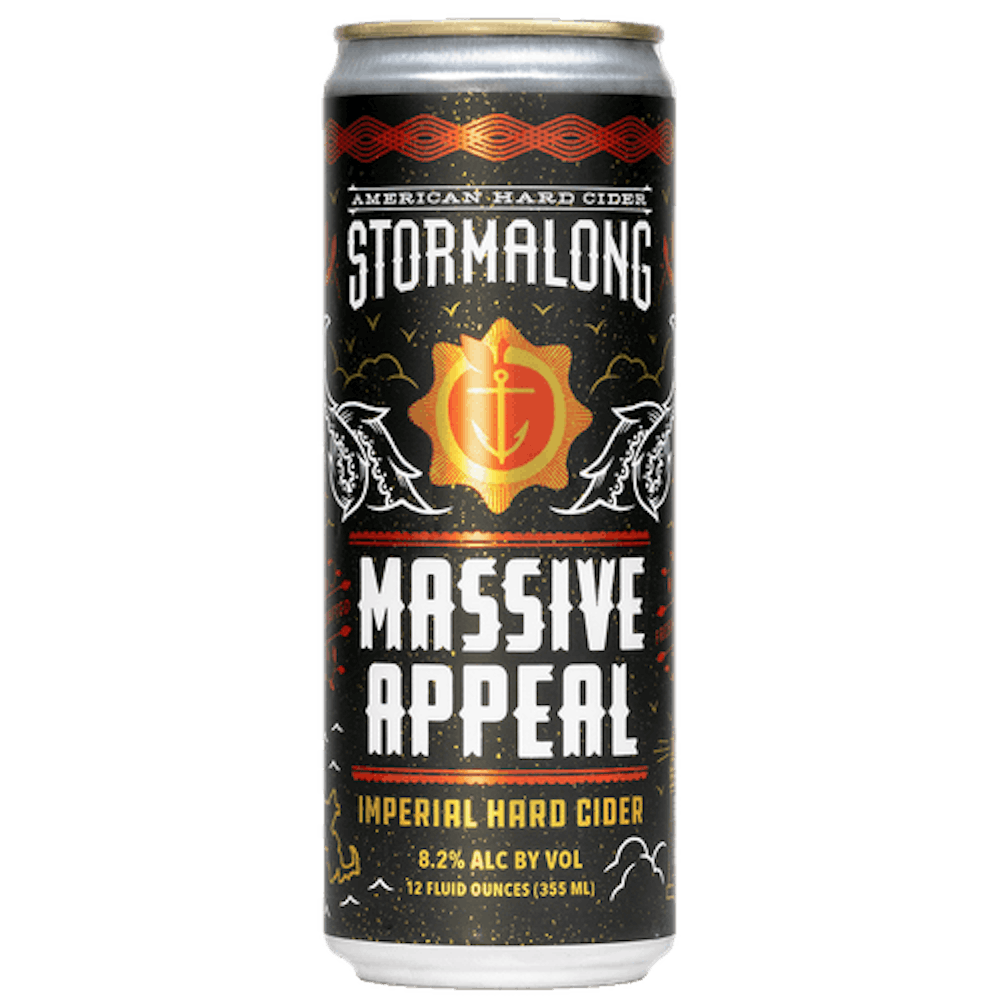 Stormalong 'MASSIVE Appeal' Imperial Hard Cider 12oz Can :: Other ...