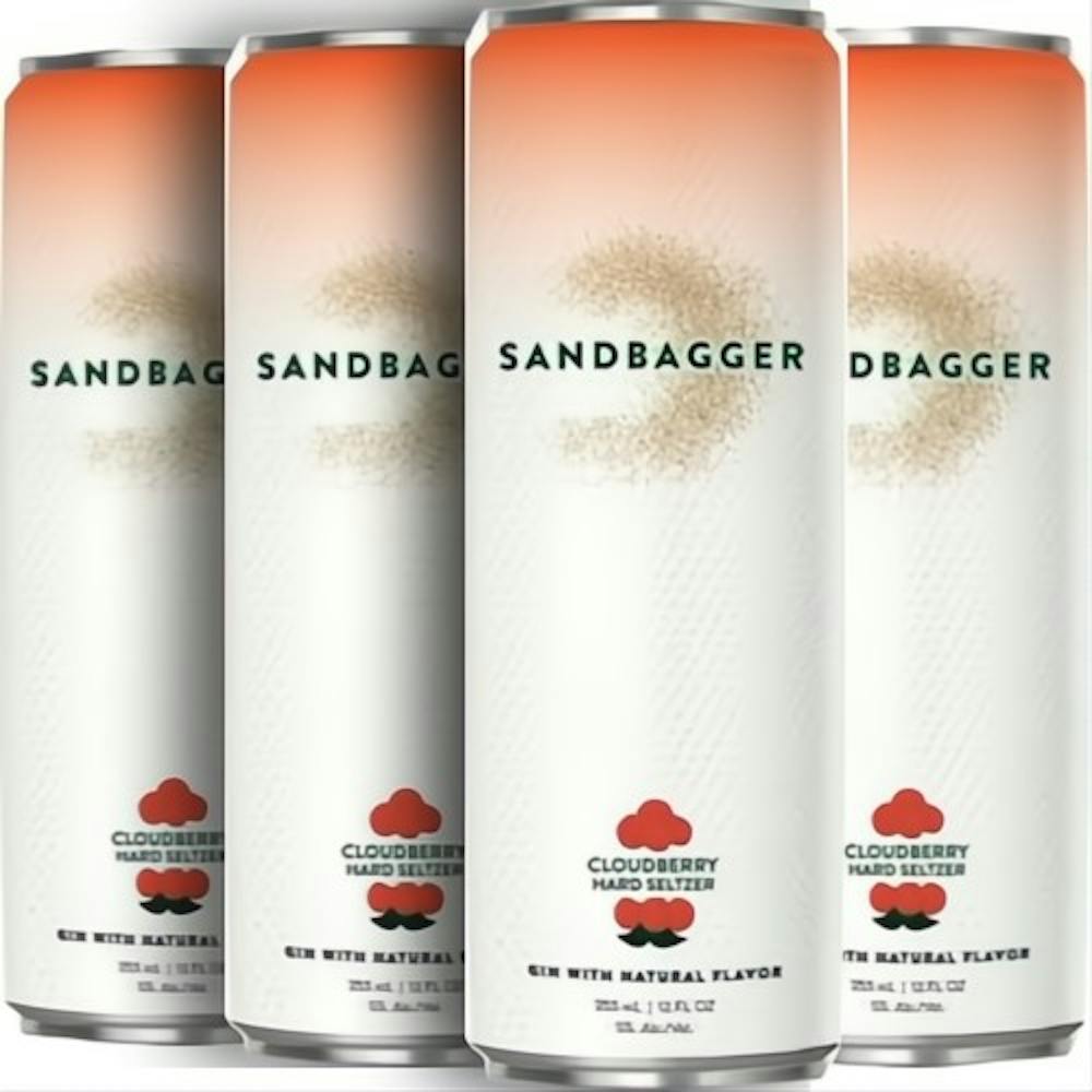 Sandbagger Cloudberry Seltzer 4-12oz Cans :: Ready to Go Cocktails