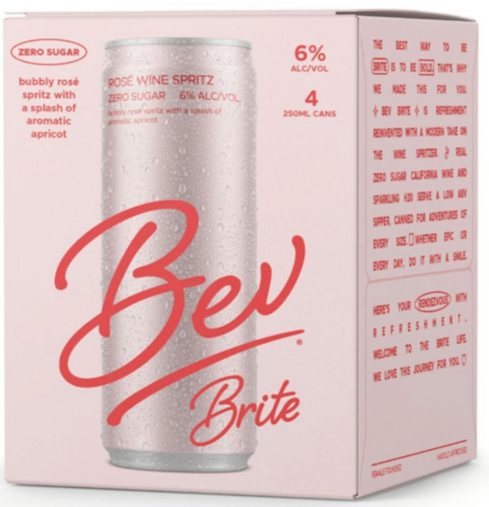 Bev 'Brite' Rose Spritz 4-250ml Cans :: Rosé