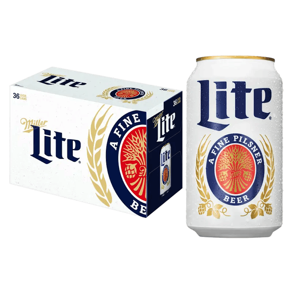 Miller Lite Pilsner Beer 36-12oz Cans :: Pilsner/Lager