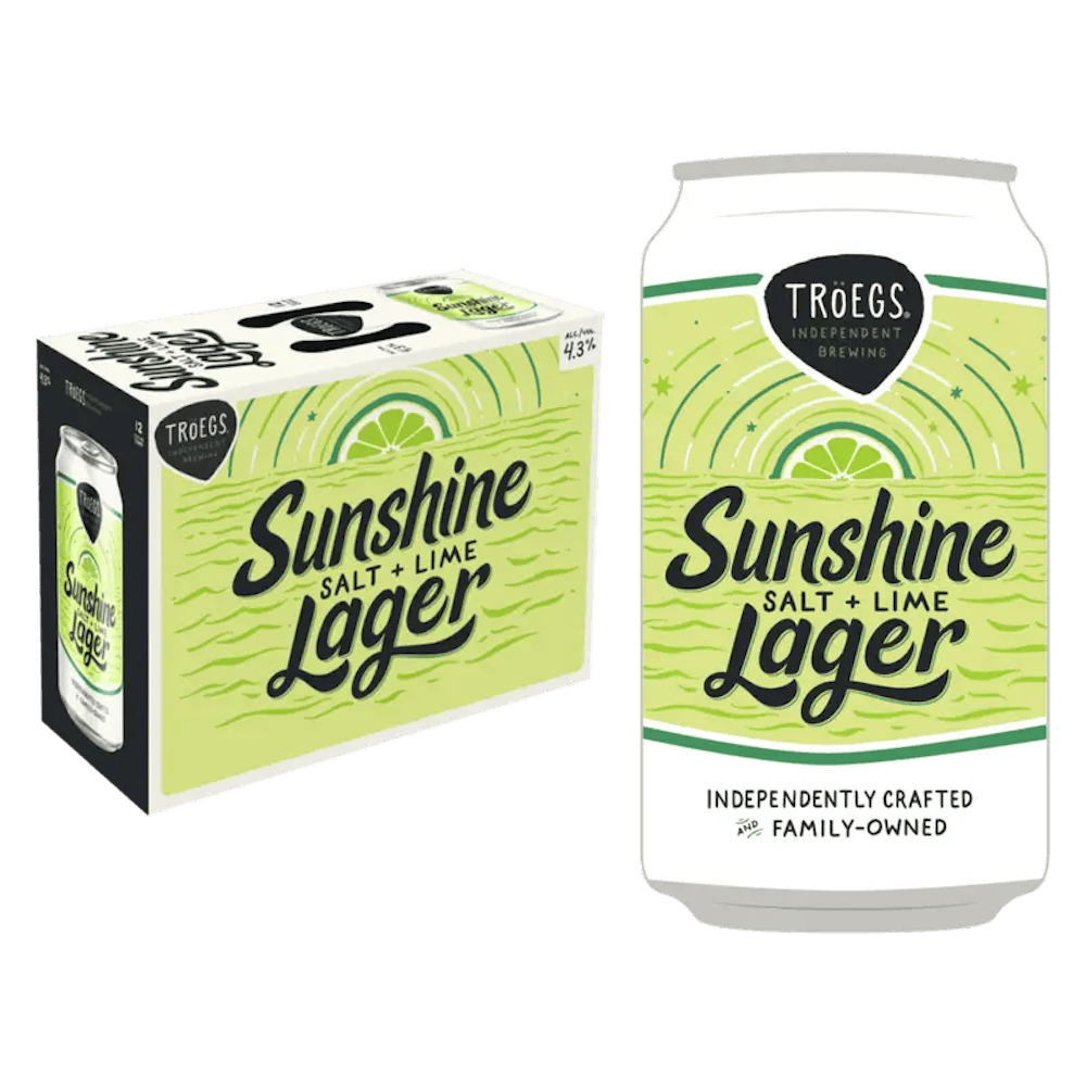 Troegs 'Sunshine' Salt & Lime Lager 12-12oz Cans :: Pilsner/Lager