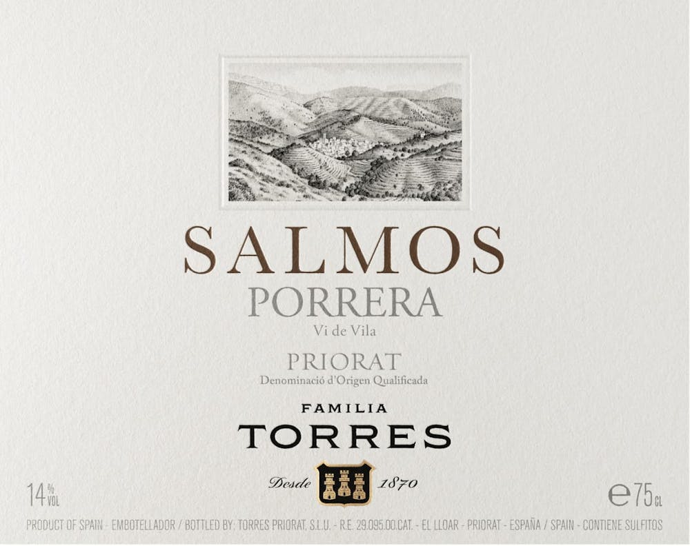 Torres Salmos Priorat 2020 :: Spanish Red
