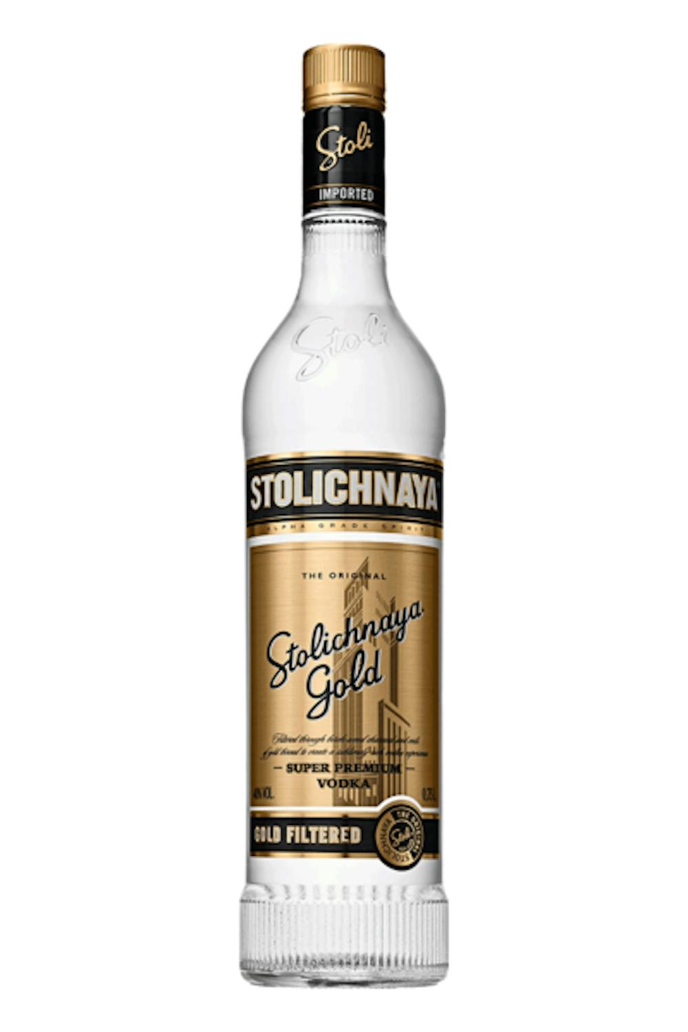 Stoli Vodka Gold 1.0L :: Vodka