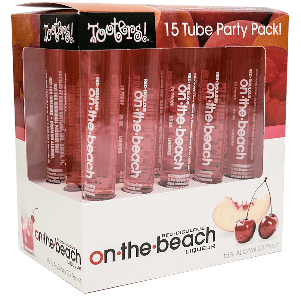 Tooters 'On the Beach' Red-Diculous 375ml :: Ready to Go Cocktails