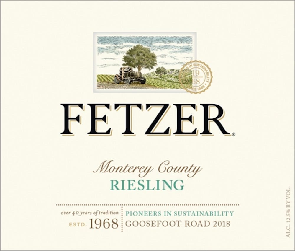 Fetzer Vineyaeds 'Goosefoot Road' Riesling NV :: Riesling