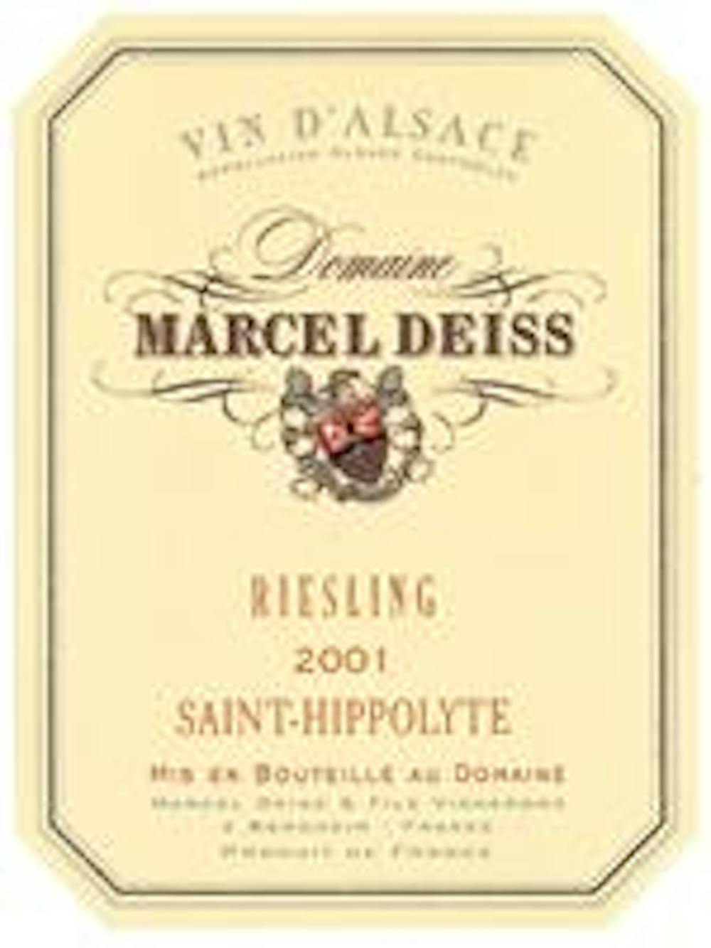 Marcel Deiss Riesling 2004 :: Riesling