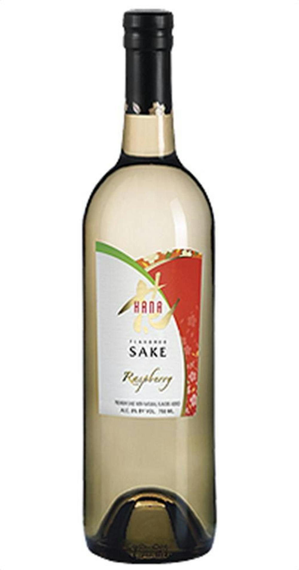 Hana Raspberry flavored Sake :: Sake / Plum