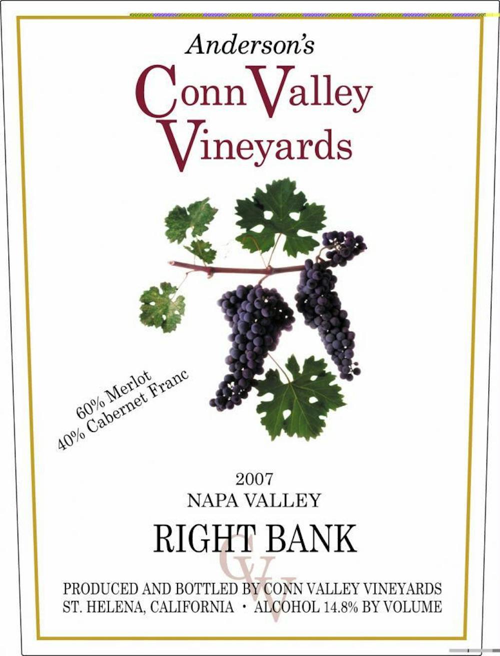 Conn Valley Vineyards Right Bank 2008 :: Red Blends