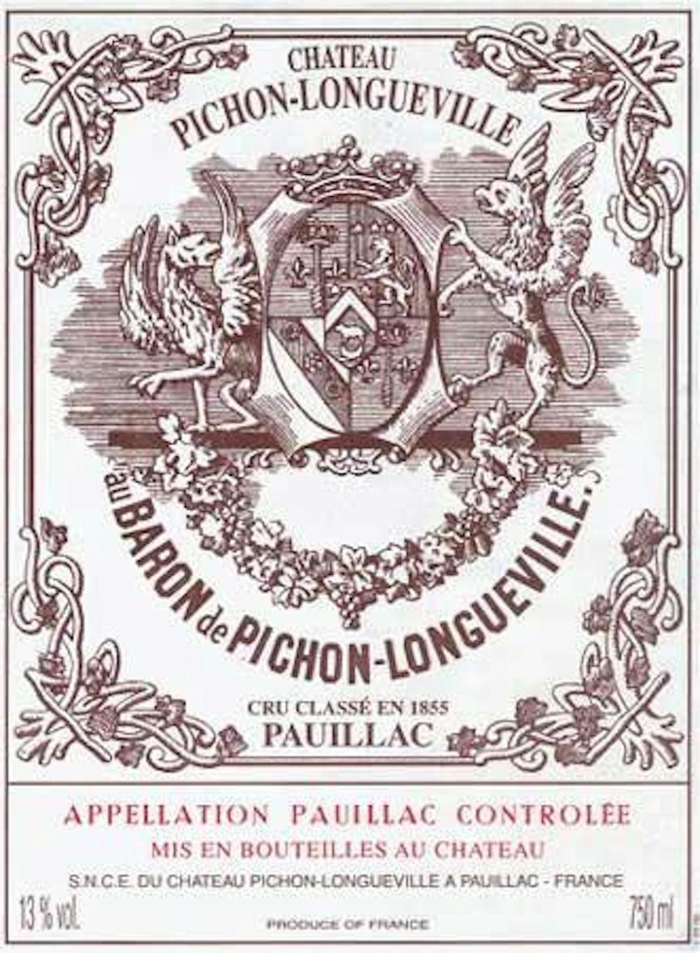 Chateau Pichon-Longueville Baron 2006 :: Bordeaux Red