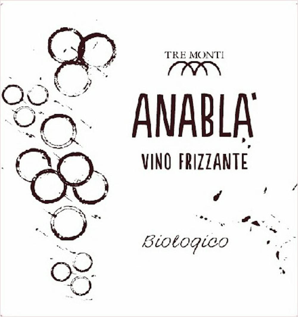 Tre Monti Anabla’ Frizzante Ancestral Method 2020 :: Bubbly Dry