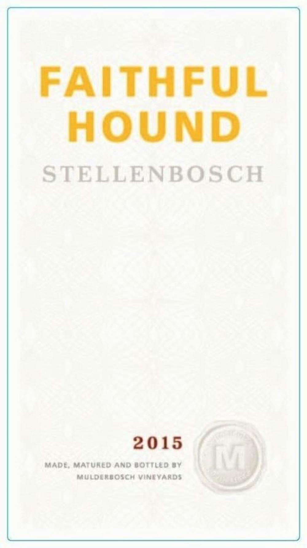 Mulderbosch 'Faithful Hound' Red Blend 2019 :: Red Blends