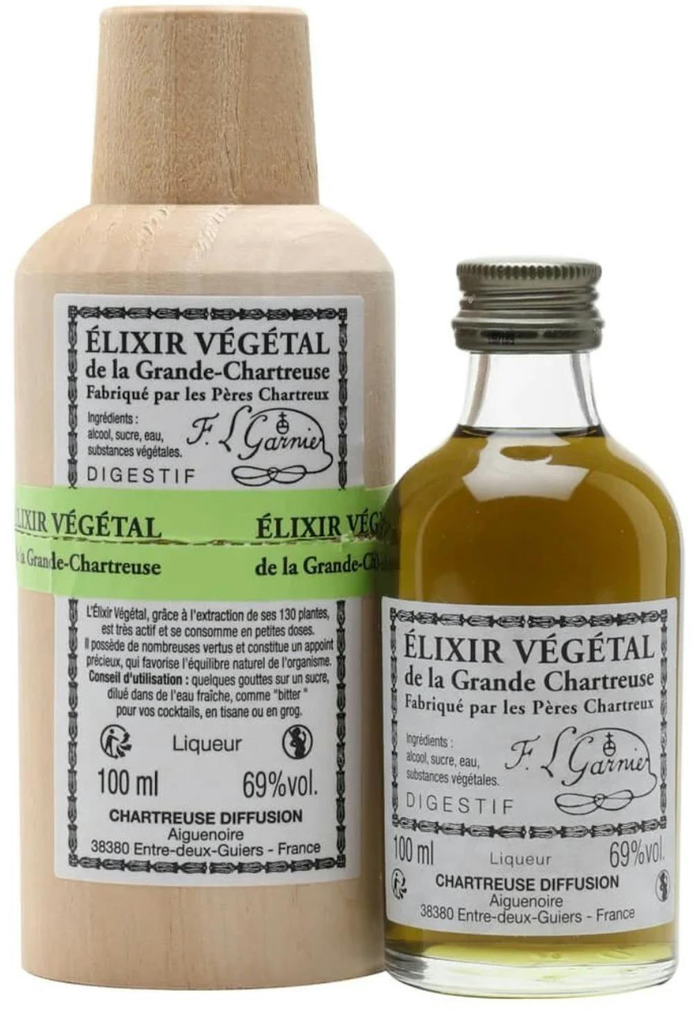 Elixir Vegetal de la Grand Chartreuse 100ml :: Aperitifs & Digestifs