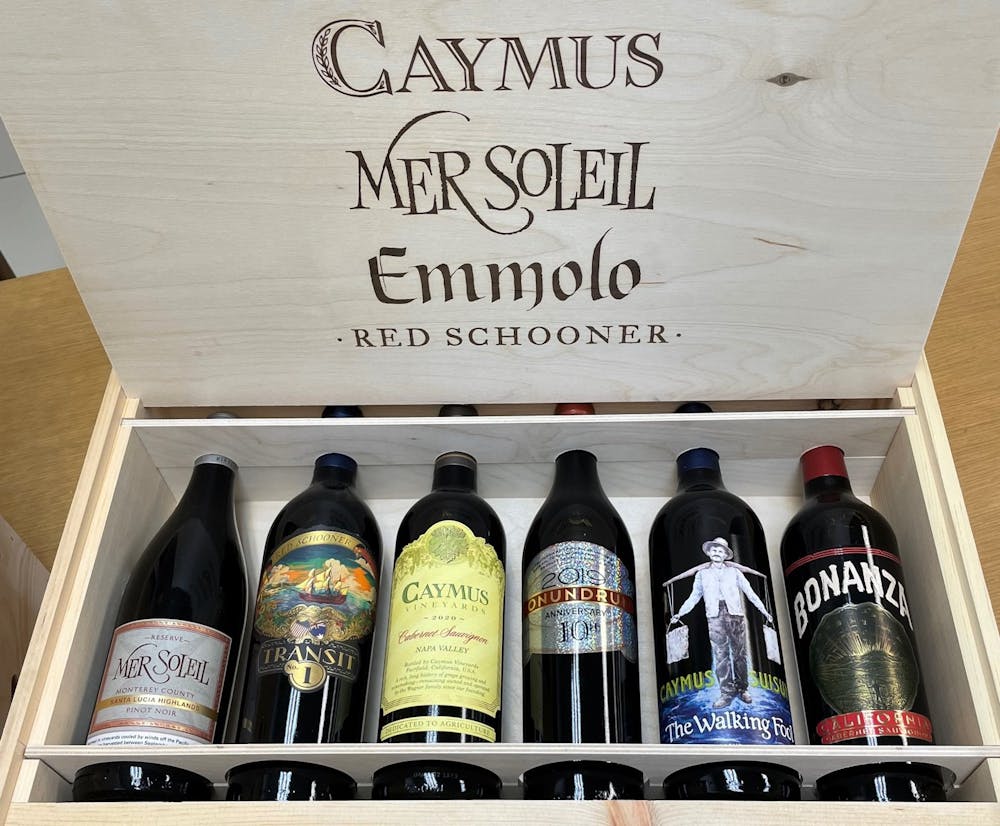 Caymus Family Vineyards 6btl Red Wine Gift Set in Wood Box :: Red Blends
