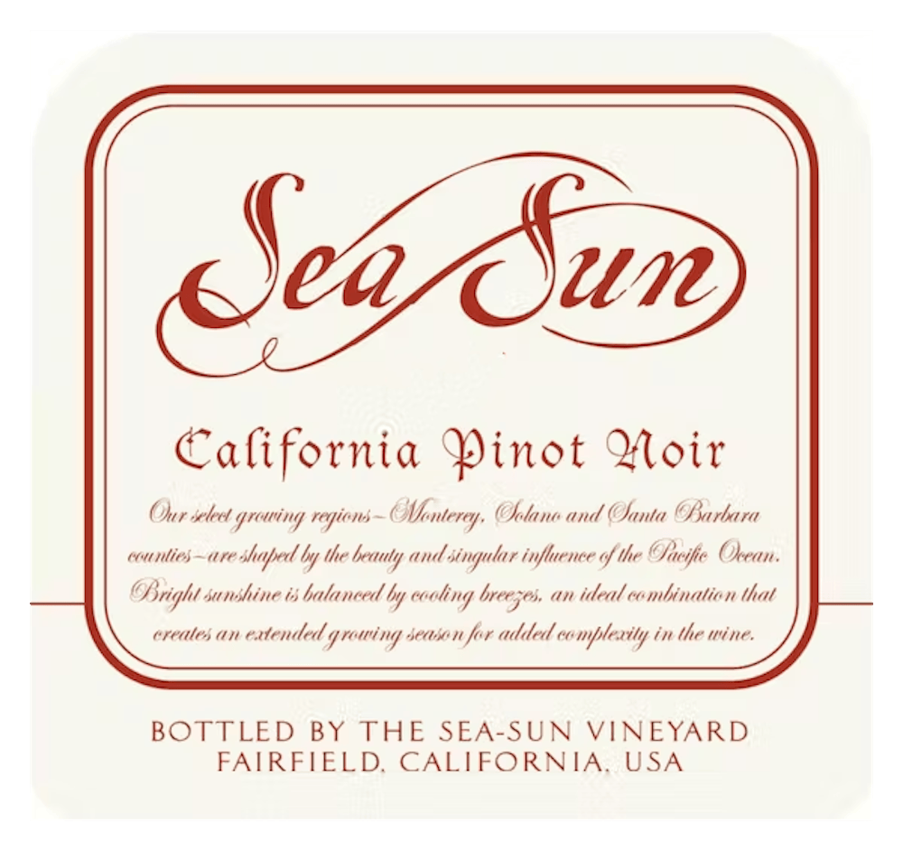 Sea Sun By Caymus Family Pinot Noir 2021 :: Pinot Noir
