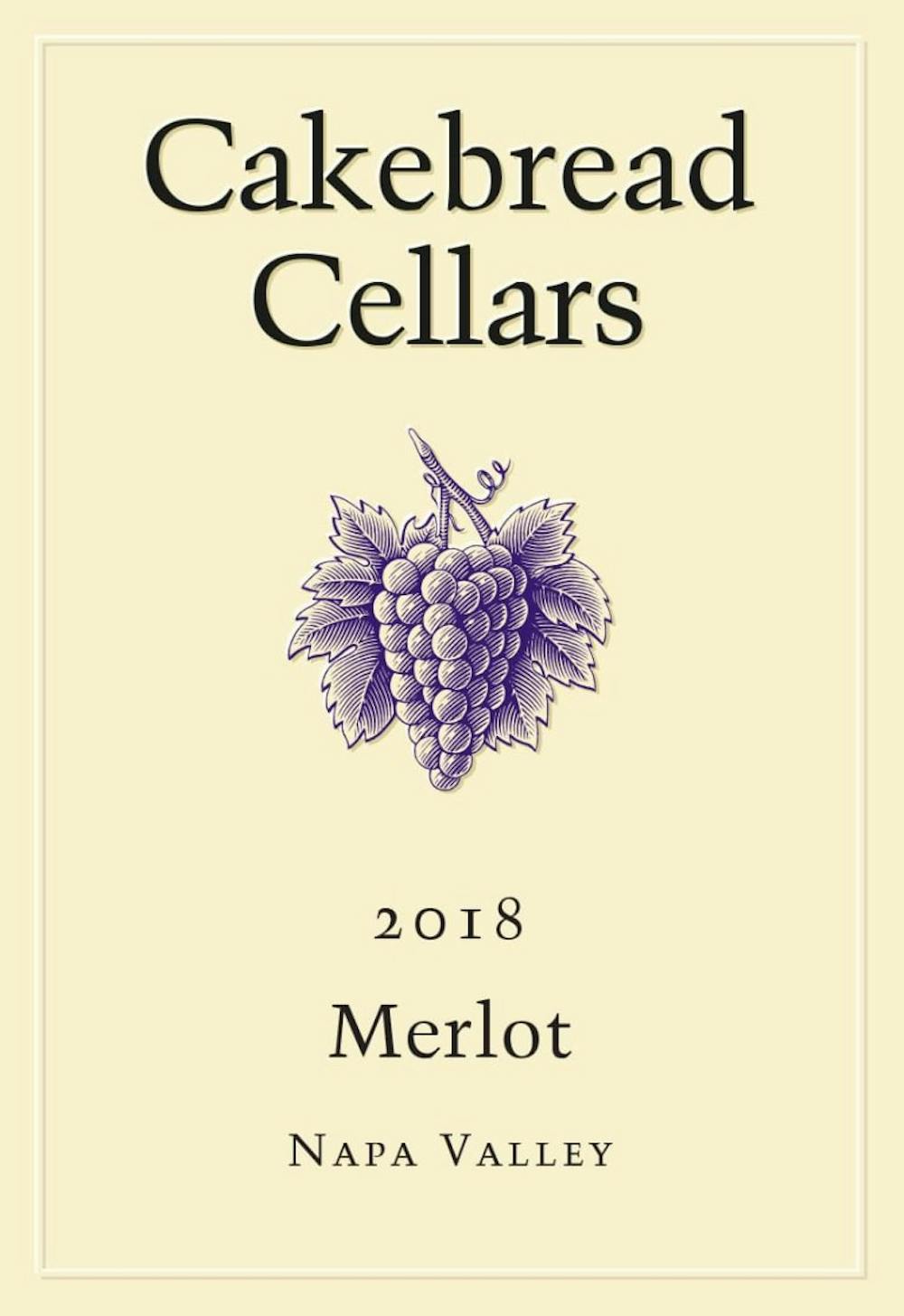 Cakebread Cellars Merlot 2019 :: Merlot