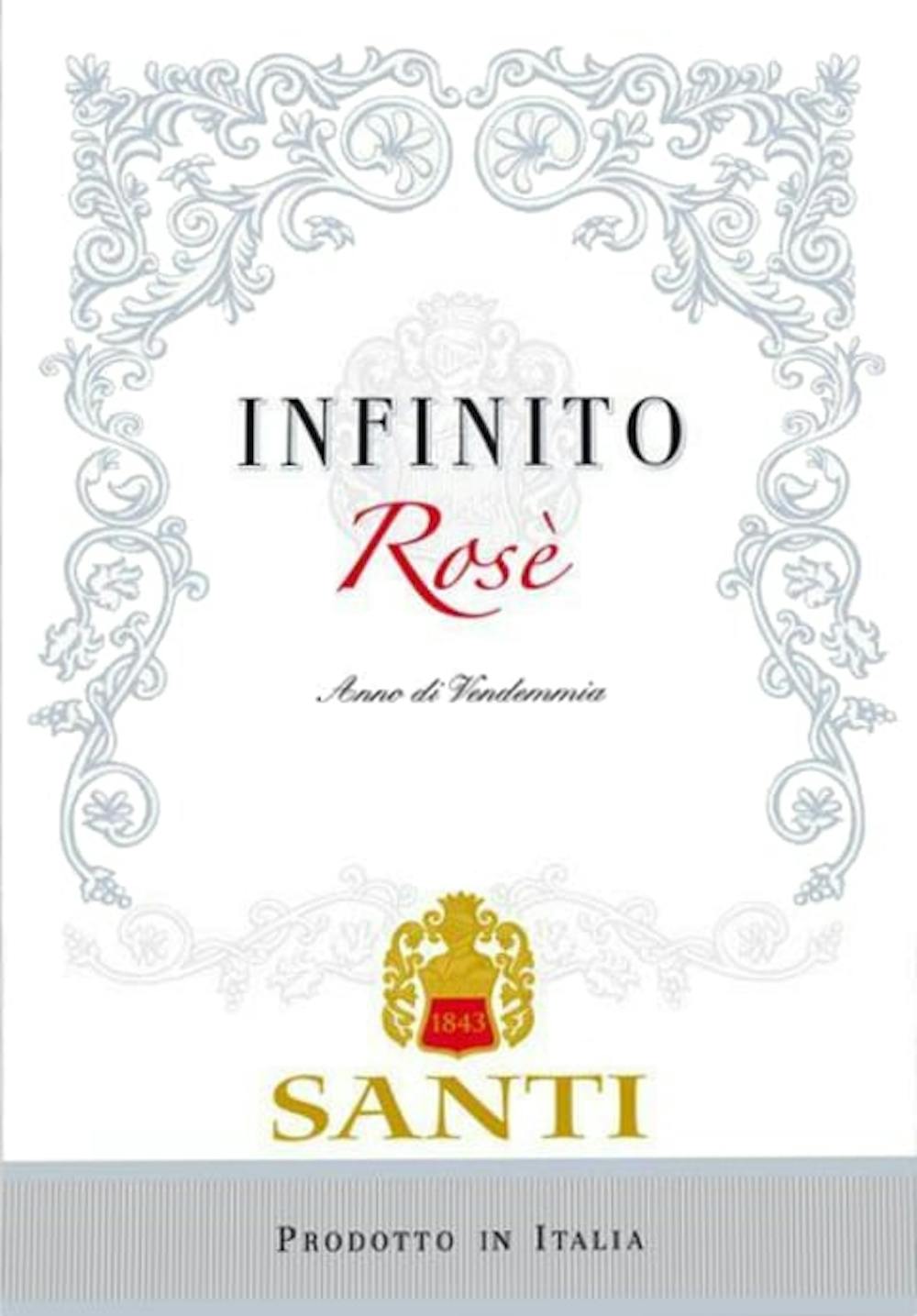 Santi 'Infinito' Rose Bardolino Chiaretto DOC 2022 :: Rosé