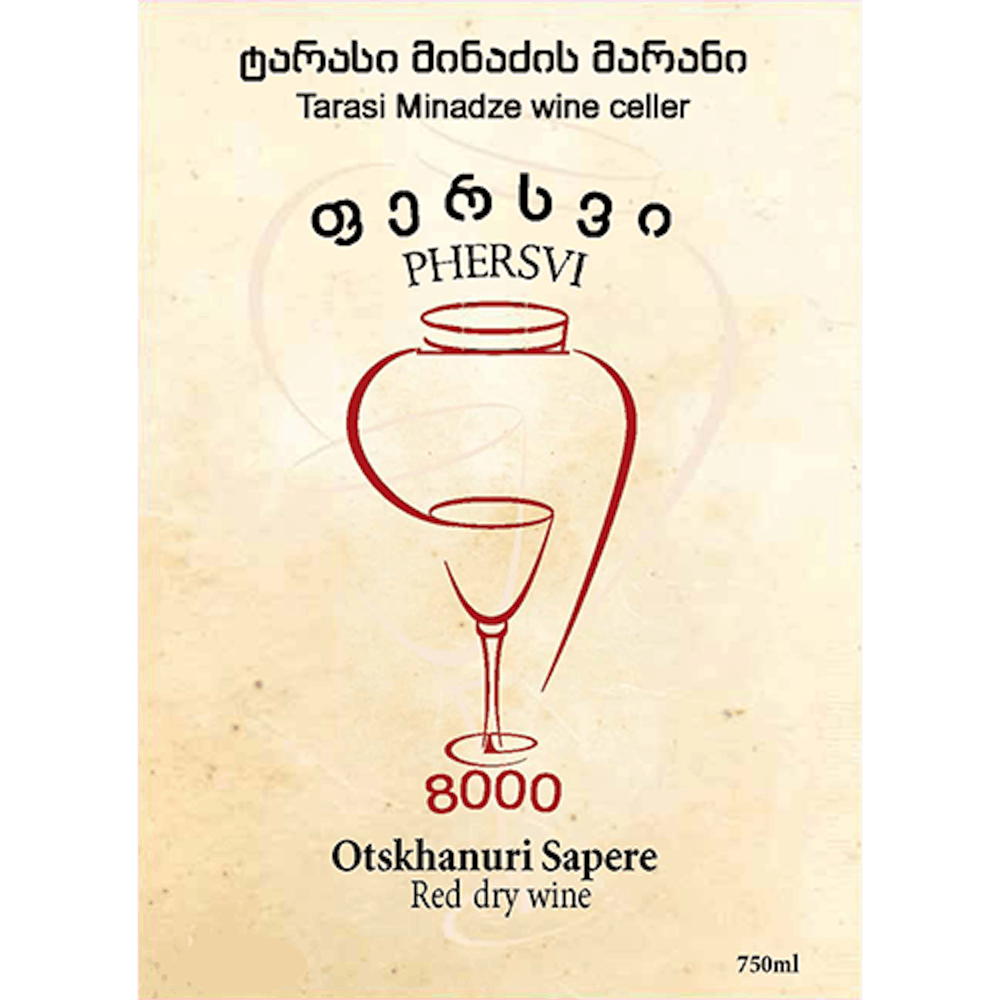 Tarasi Minadze Otskhanuri Sapere Dry Red 2020 :: Other Red Wines