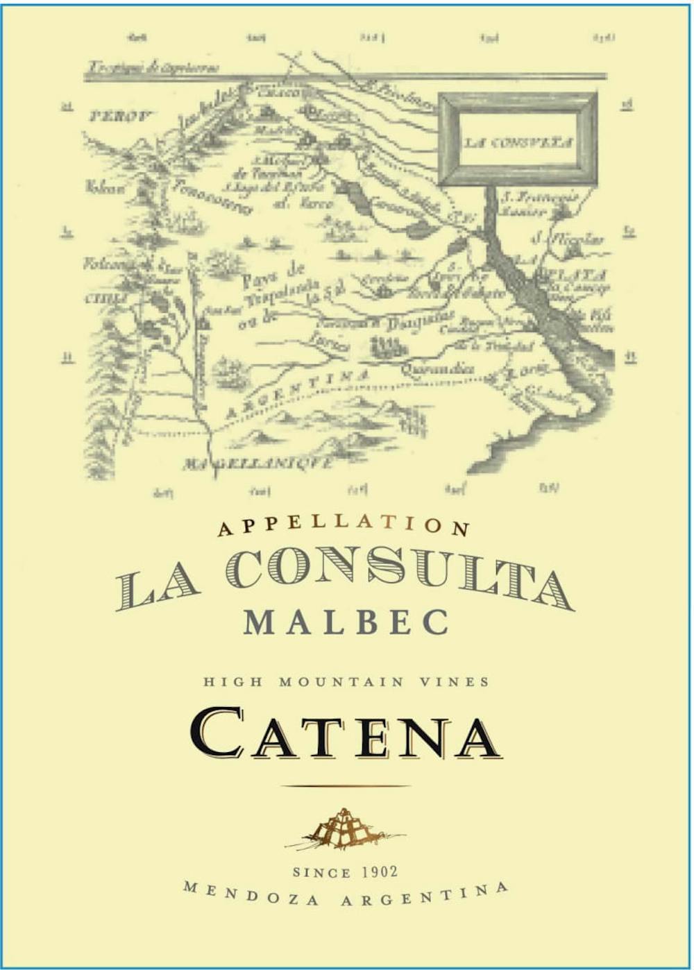 Bodega Catena Zapata 'La Consulta' Malbec 2021 :: Malbec