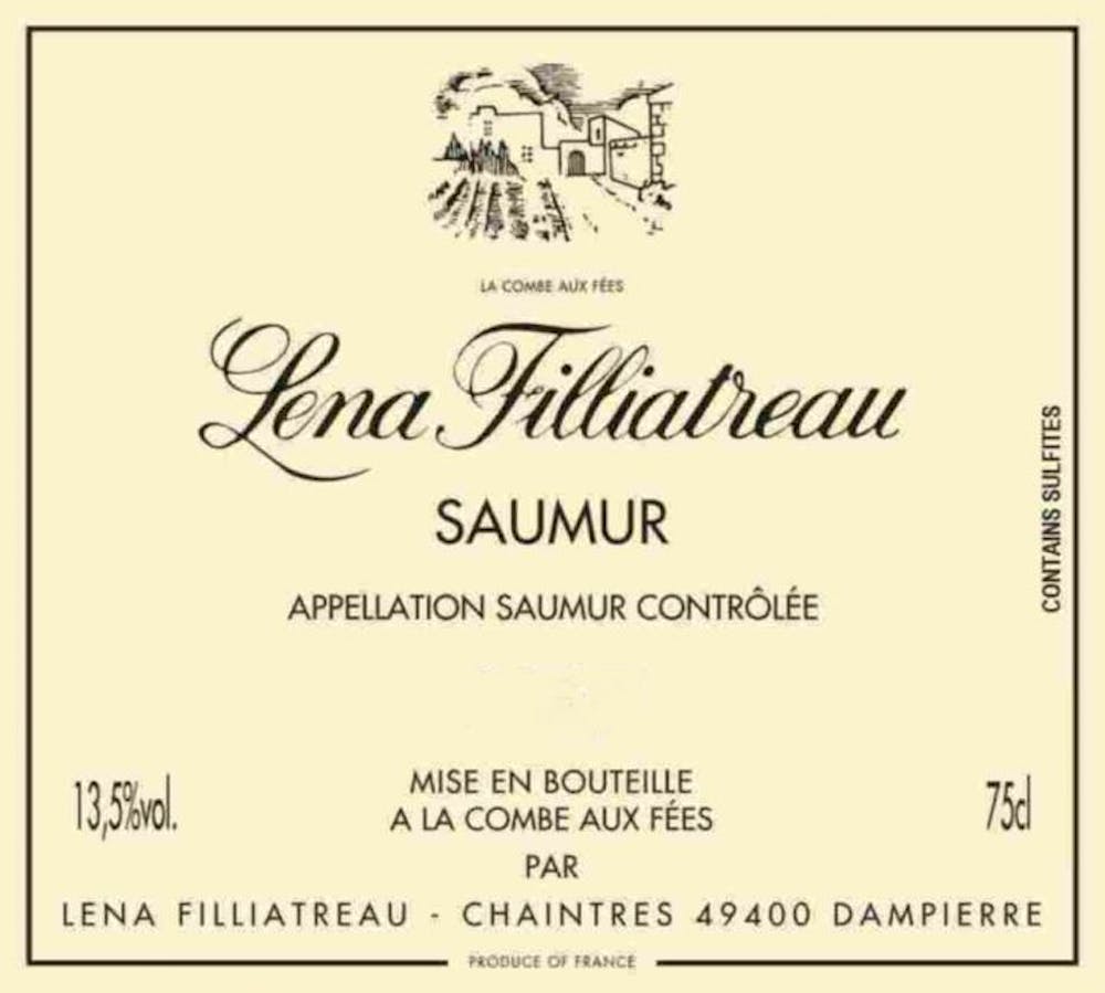 Domaine Filliatreau 'Lena Filliatreau' Saumur Blanc 2023 :: Loire White
