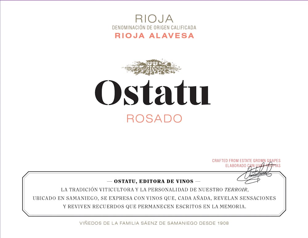 Ostatu Rioja Rosado 2022 :: Rosé
