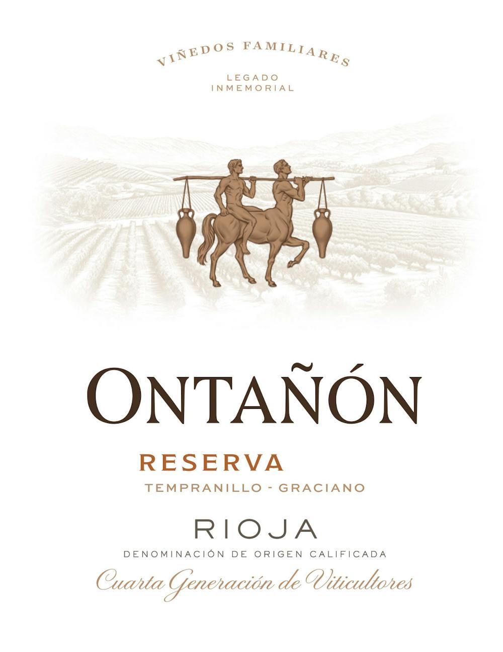 Bodegas Ontanon Reserva Rioja 2015 :: Spanish Red