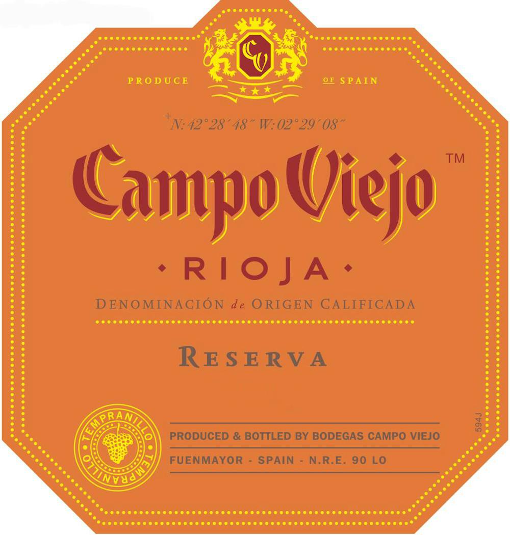 Campo Viejo Rioja Reserva 2018 :: Spanish Red