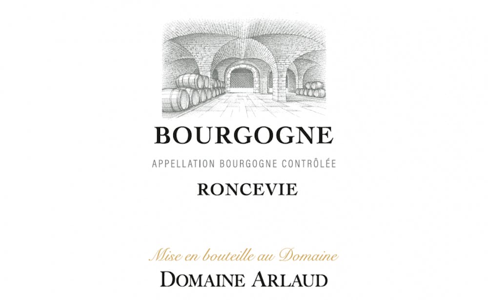Domaine Arlaud 'Ronceive' Bourgogne Rouge 2022 :: Burgundy Red