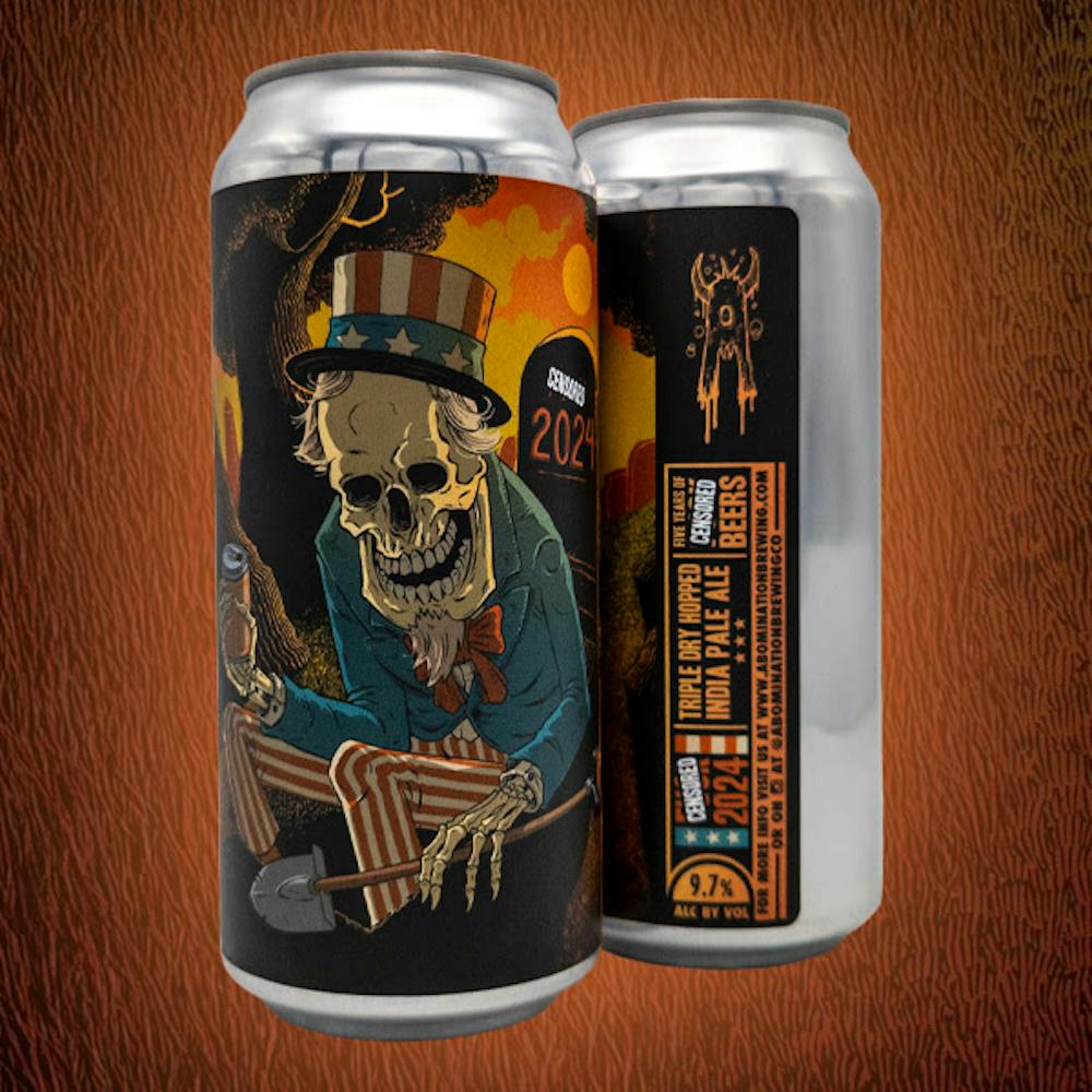 Abomination Brewing Co. Fuck 2024 TDH TIPA 16oz Can :: IPA/DIPA