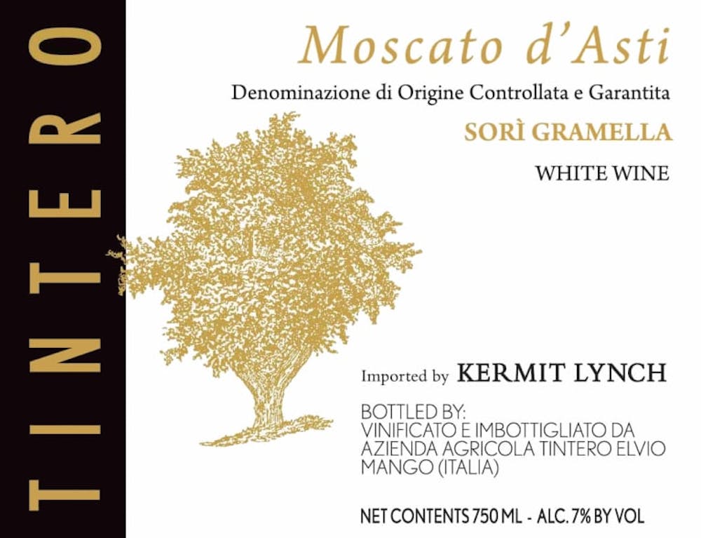 Elvio Tintero 'Sori Gramella' Moscato d'Asti 2023 :: Moscato
