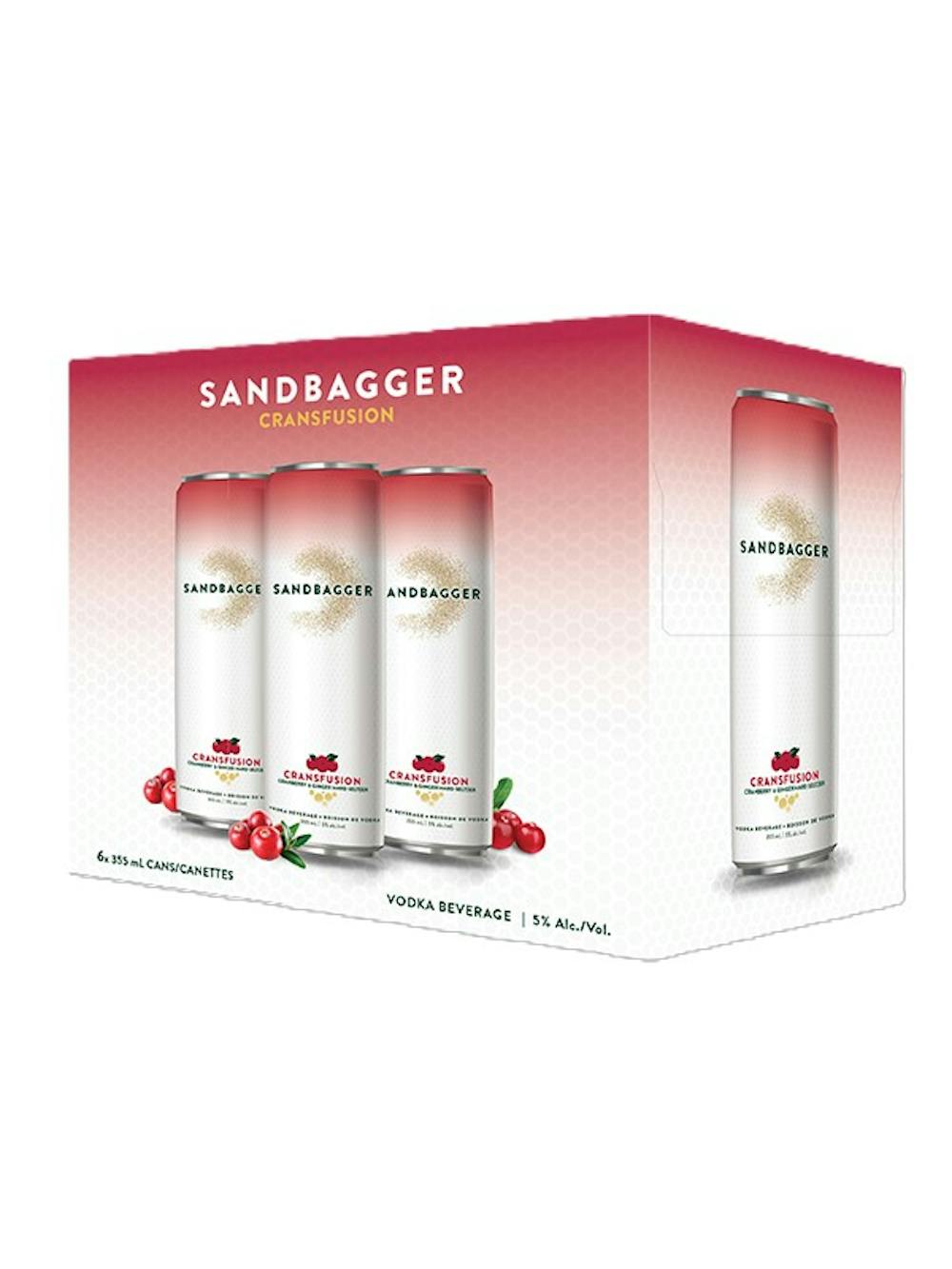 Sandbagger Cransfusion Seltzer 4-355ml Cans :: Ready to Go Cocktails